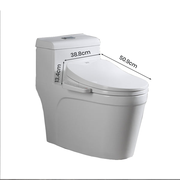 Smart Toilet Bidet Seat U Shape with Control Panel – sinksandbowls.com.au